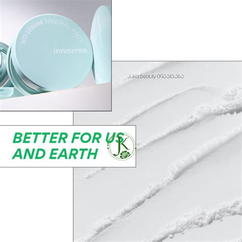 Mẫu 2023 Phấn Phủ Nén Kiềm Dầu Innisfree No Sebum Mineral Pact 85g