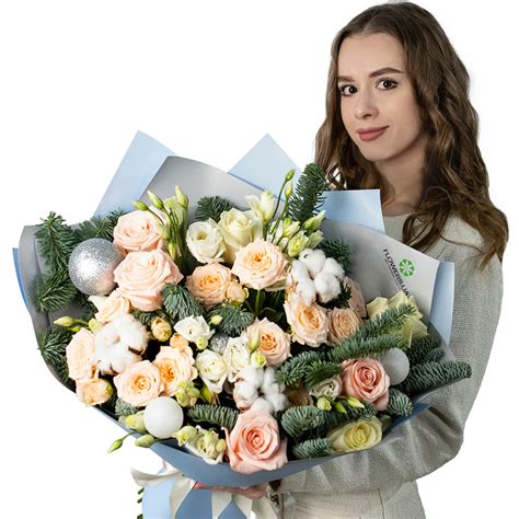 Букет Морозные узоры — заказать букет с доставкой в Киев Одессу Львов Харьков Днепр и по