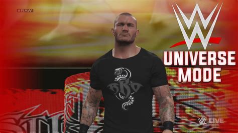 Wwe 2k15 Universe Mode Raw Episode 1 Youtube