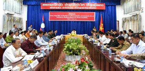 ປະທານປະເທດ ເຄື່ອນໄຫວຢ້ຽມຢາມ ແລະ ເຮັດວຽກ ຢູ່ແຂວງບໍລິຄຳໄຊ