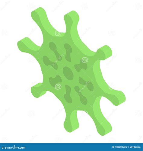 Nanotechnology Icon Isometric Style Stock Vector Illustration Of