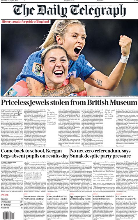 Is This Why Telegraph Is Worth £600mn Flashes And Flames