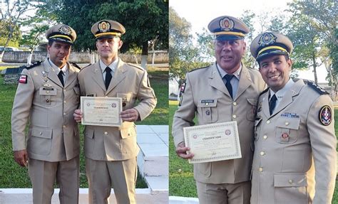 Rossi e Fávaro da 87ª CIPM agora são sargentos formatura foi no 13º
