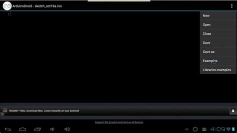 Use Arduinodroid To Blink Led On Pcduino With Android Os Linksprite
