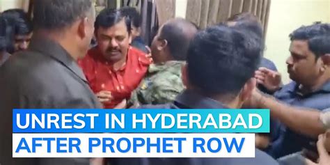 Arrested Bjp Mla T Raja Singh Suspended Over Alleged Derogatory Remarks