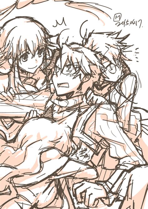 Shiroe Nureha Roe2 And Kanami Log Horizon Drawn By Miyako910724