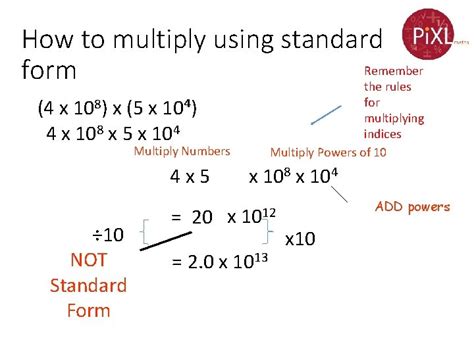 Grade B Standard Form Understand Use Standard Form