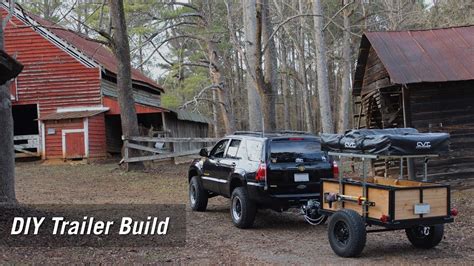 Build Your Own Diy Offroad Camper Trailer 4x4 Youtube