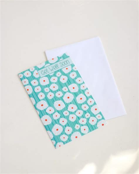 Get Well Soon Card Bon Aparte Flowers