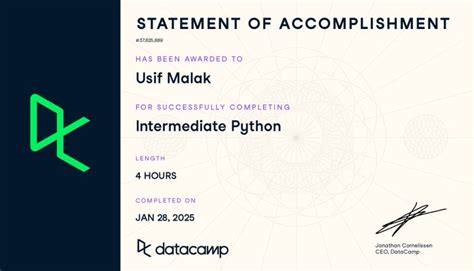 Usif Malak On Linkedin Python Datascience Learning Datacamp Matplotlib Pandas Programming