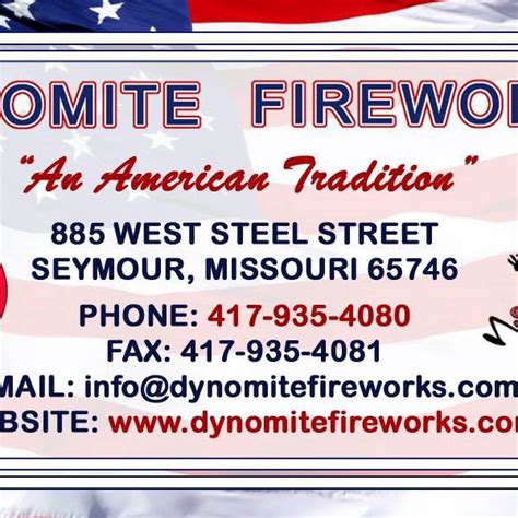 Dynomite Fireworks Home