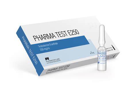 PHARMA TEST E 250 AMPULES – Pharma com labs