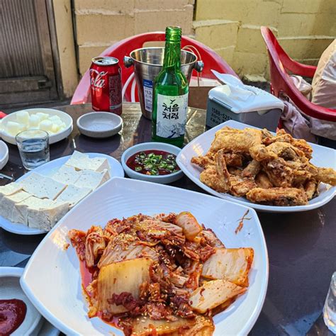 군자 치킨과 두부김치가 맛있는 야장 술집 둘리호프치킨 네이버 블로그