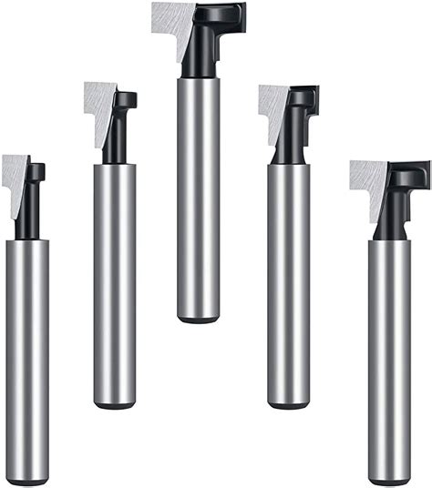 8mm T Slot Router Bit T Slot Router Bits 3pcs 8 9 5 12 7mm Milling Cutter Shank With Blade