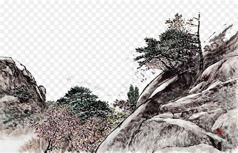 山坡上的树木PNG图片素材下载 图片编号ymrgzwrl 免抠素材网