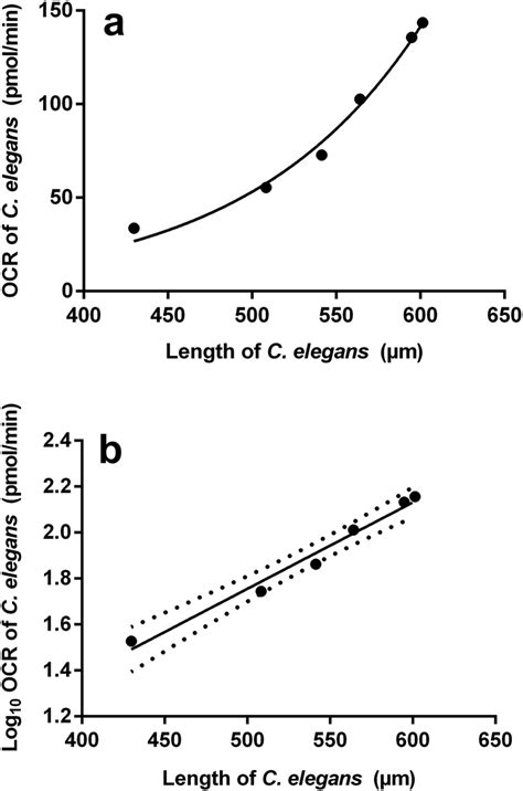 Oxygen Consumption Rate Ocr Of Caenorhabditis Elegans The Ocr Of