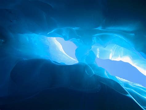 Glacier Ice Crevasse Free Photo On Pixabay