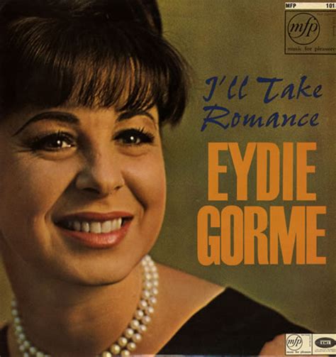 Eydie Gormé Ill Take Romance Uk Vinyl Lp —