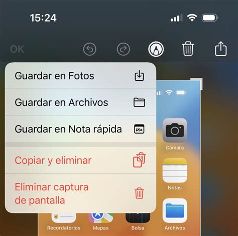 Cómo copiar y pegar una captura de pantalla sin guardarla gracias a iOS 16