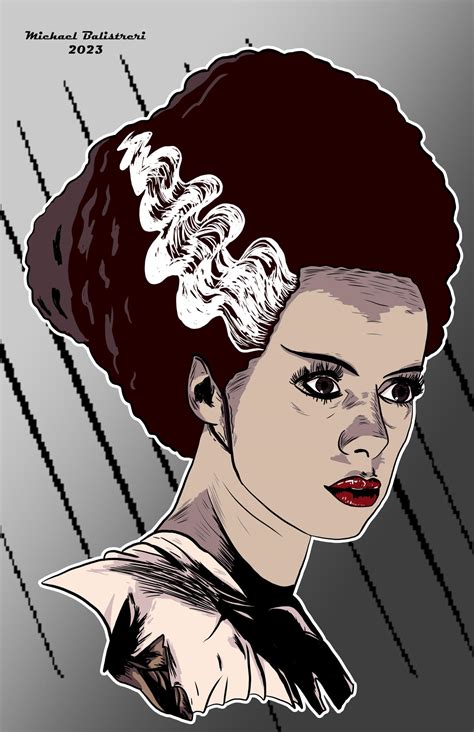 Bride Of Frankenstein By Blacksnowcomics On Deviantart