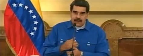 El Dictador Nicolás Maduro Reapareció En Cadena Nacional Y Llamó A Las