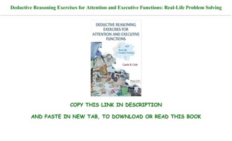 Deductivereasoningexercisesforattentionandexecutivefunctions