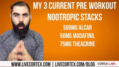 My Current Power Preworkout Nootropic Stacks Cortex Labs Nootropics And Biohacking Consulting