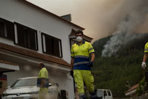 El Incendio De Tenerife Comienza A Tener Un Comportamiento Más Normalizado