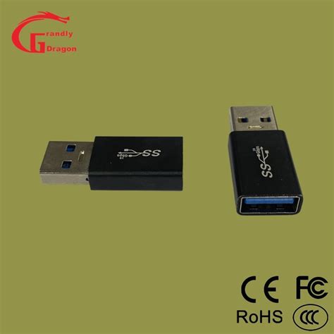 Usb Otg Adapter Gb Connector Female To Male Fmale Female Male Female Converter Coupler