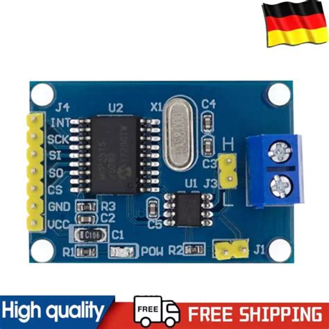 mcp2515 can bus module spi mcp2515 can bus driver module scheda per
