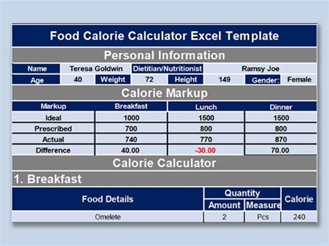 Roi Excel Template