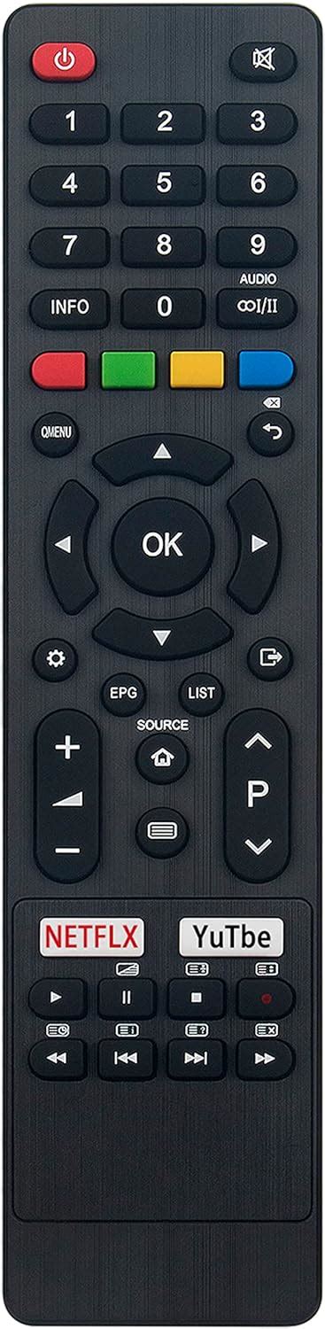 Vinabty Replace Remote Controllor Fit For Jvc Tv Remote Rm