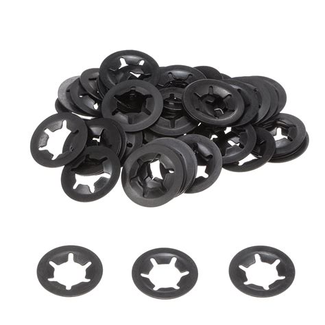60 Pack Internal Tooth Star Lock Washers M10 Quick Speed Locking