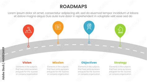 Business Roadmaps Process Framework Infographic 3 Stages With Curve