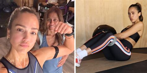 Jessica Albas Pt Says This Core Challenge Will Transform Your Stamina