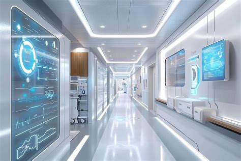 Iotenabled Smart Healthcare System With Realtime Monitoring Premium Ai Generated Image