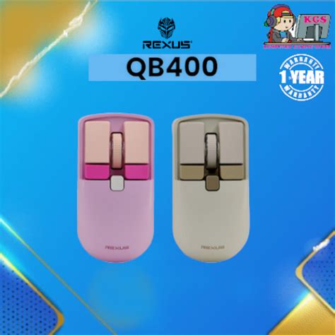 Jual Rexus Mouse Office Wireless Bluetooth Qb400 Shopee Indonesia