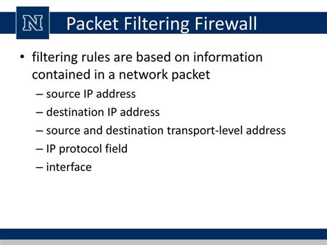 Ppt Lecture 12 Firewalls And Intrusion Prevention Powerpoint