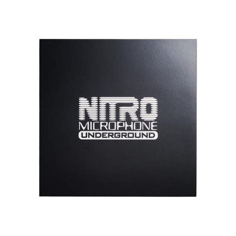 NITRO MICROPHONE UNDERGROUND 7INCH BOX SET Limited Issue NITRO