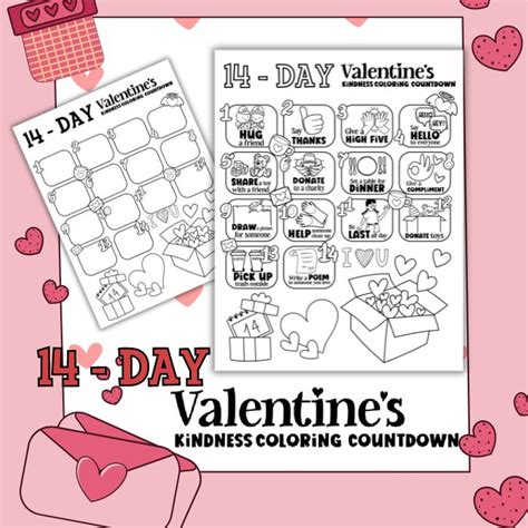 14 Day Kindness Countdown To Valentines Day My Pinterventures