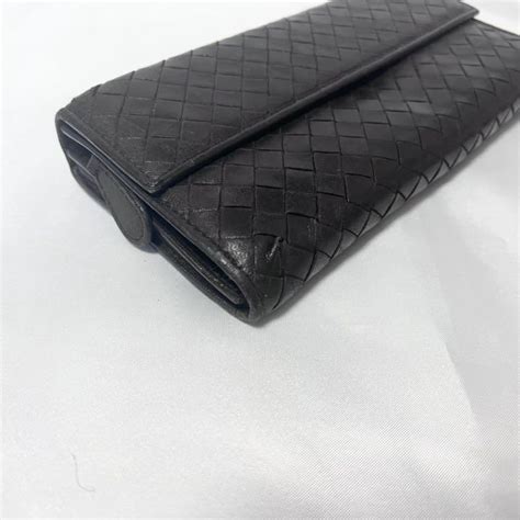 34％割引ブラック系新品 土日限定大幅値下げ 早い者勝ち‼️ 美品 ボッテガヴェネタ 長財布 ブラウン 長財布 小物ブラック系 Otaon