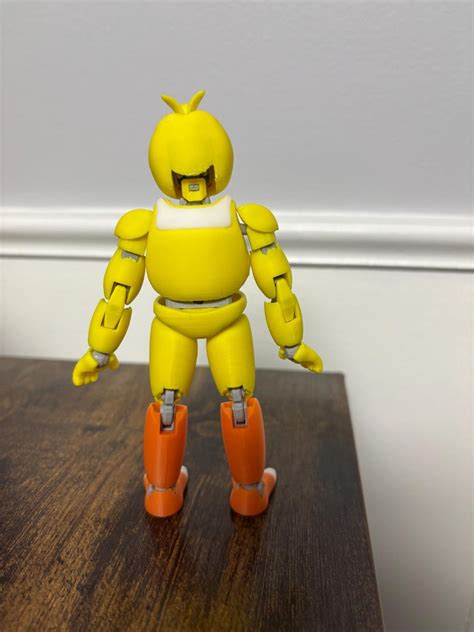 Chica Action Figure Five Nights At Freddys Collectible Etsy