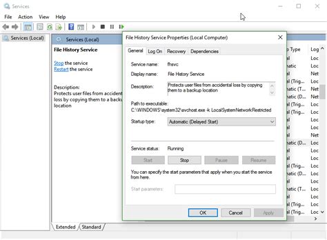 solucionar el error 201 de filehistory en windows 10 boletín de windows