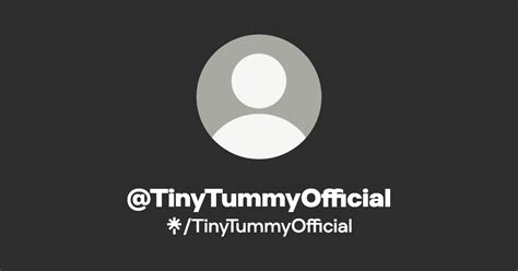 Tinytummyofficial Instagram Tiktok Linktree