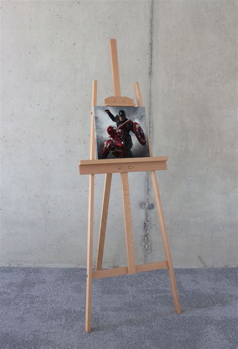 Canvas Print Captain America Vs Iron Man By Komar® I Only 1890