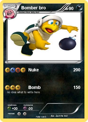 Pokémon Bomber Bro 2 2 Nuke My Pokemon Card