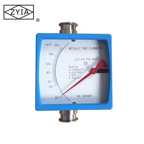 Flange Type Float Flow Meter Metal Tube Sanitary Flow Meter Digital