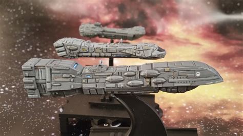 Front To Rear Dreadnought Class Heavy Cruiser Carrack Class Light