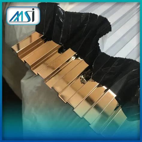 Stainless Steel Fluted Pattern Profile For Wall Cladding Panel Size As