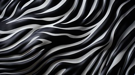 Premium Ai Image Zebra Texture
